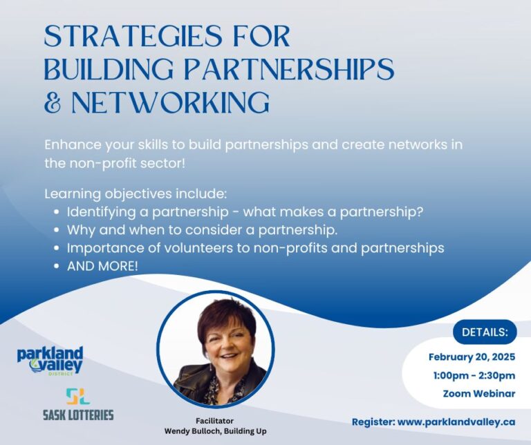 Strategies for Building Partnerships & Networking